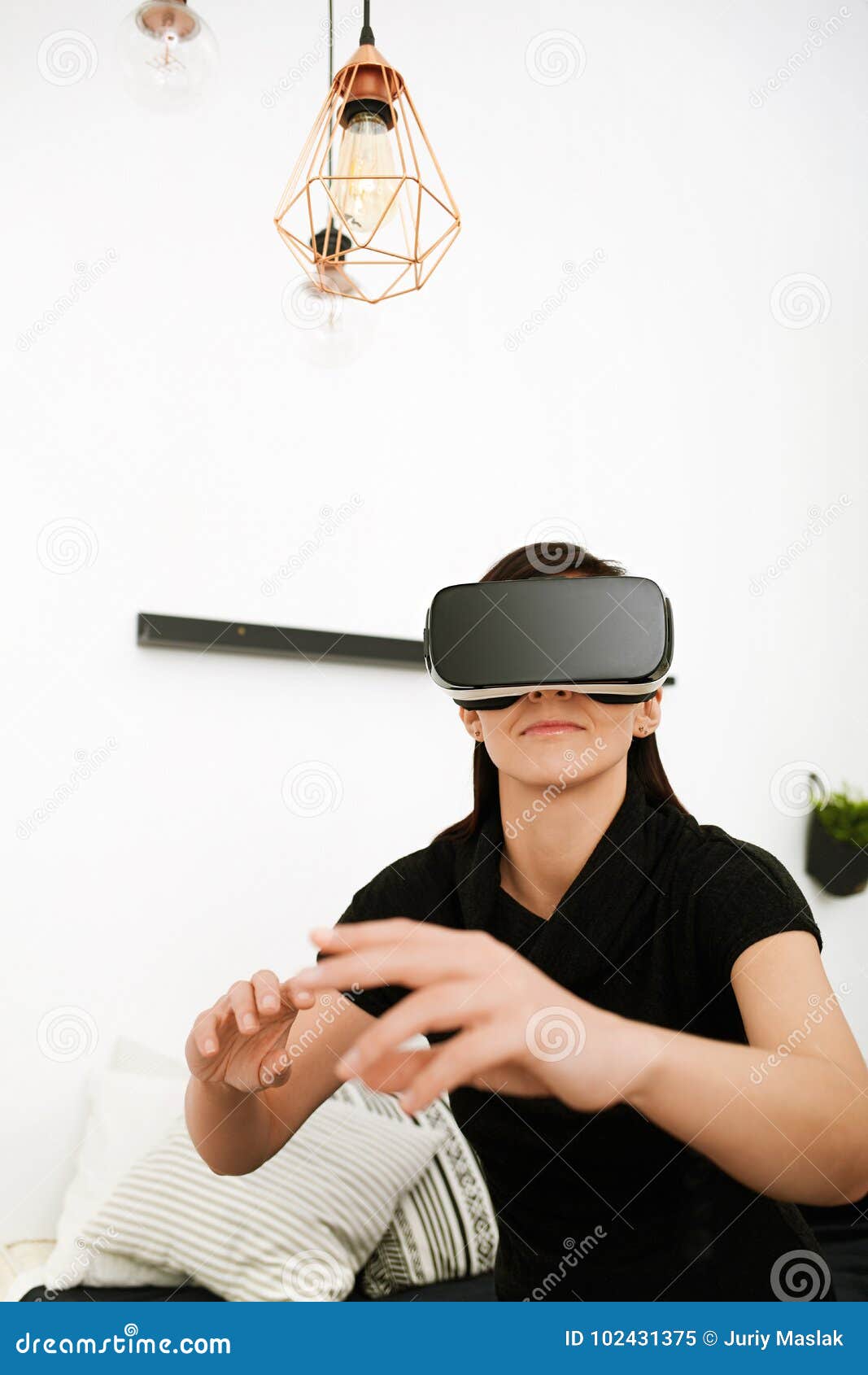 Virtual reality today. stock image. Image of concept - 102431375