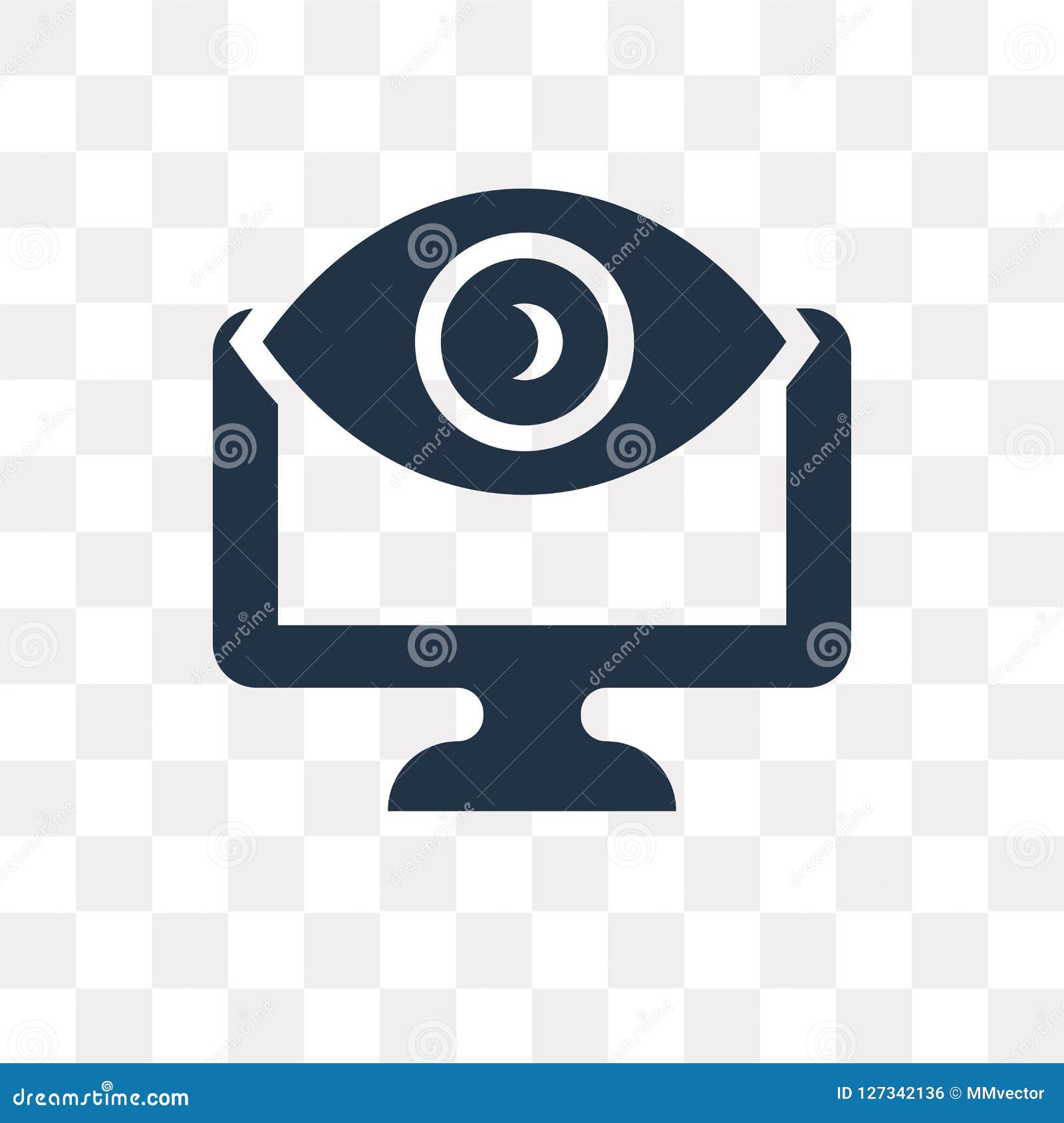 Virtual Reality Vector Icon Isolated on Transparent Background, Stock ...