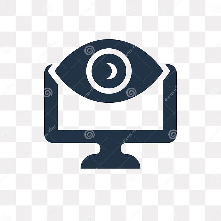 Virtual Reality Vector Icon Isolated on Transparent Background, Stock ...