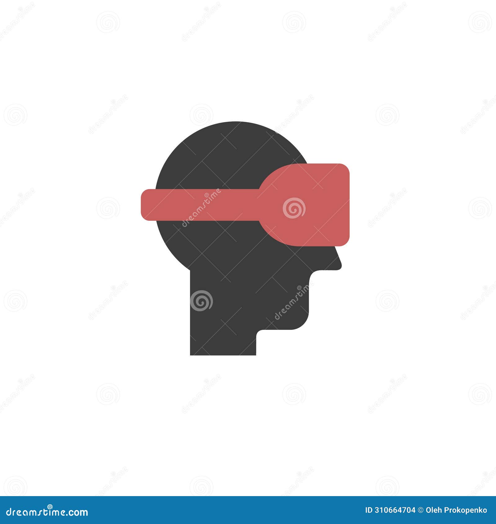 Virtual Reality. VR Icon. Vector Signs for Web Graphics. Stock Vector ...