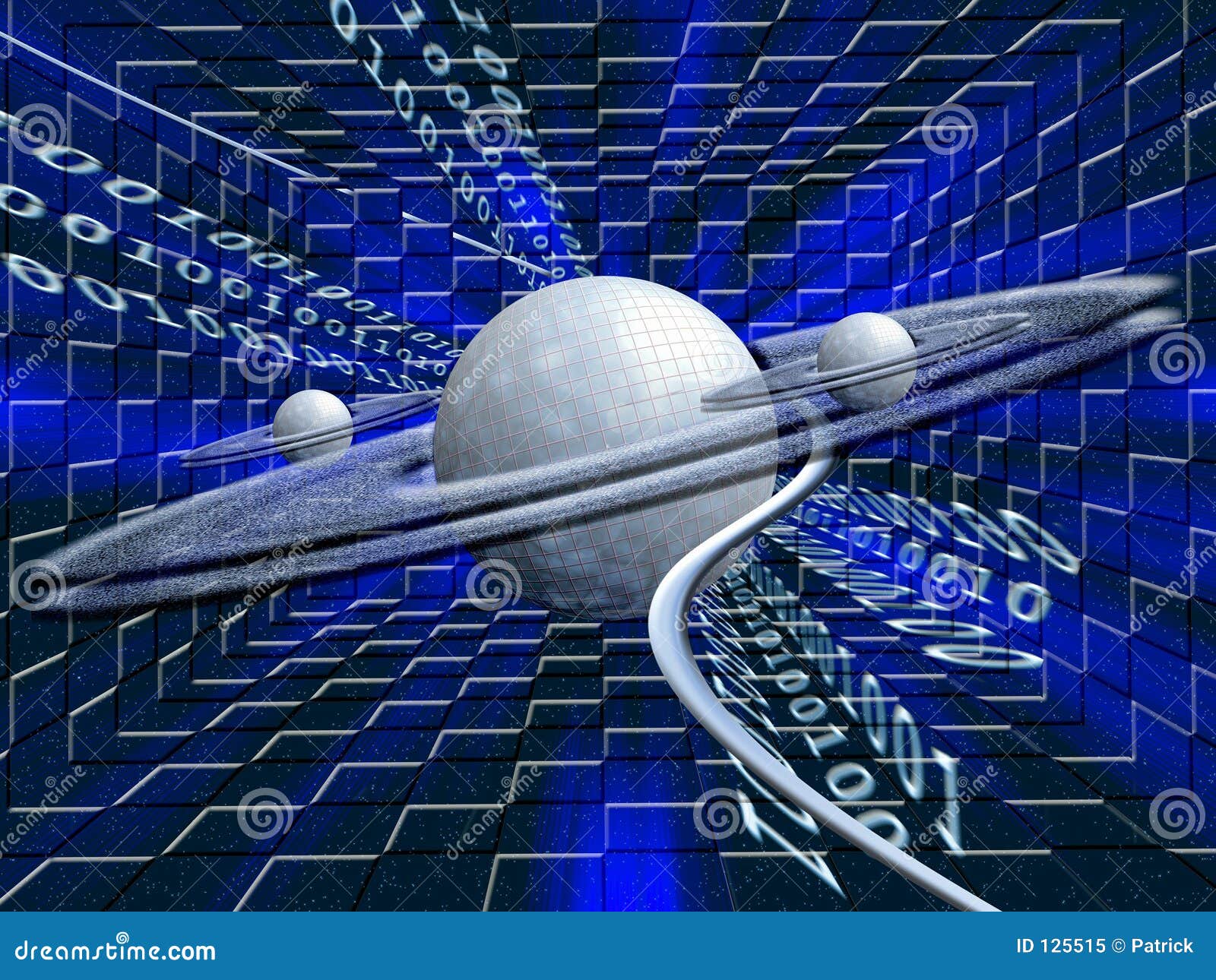 Virtual server. stock illustration. Illustration of concept - 125515