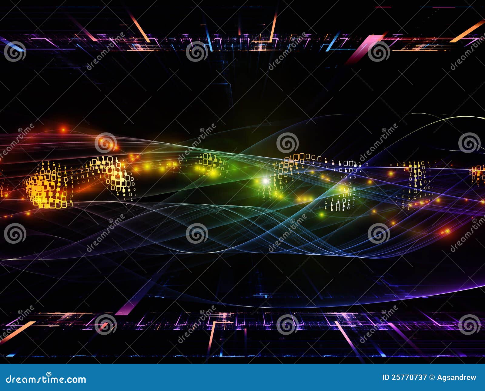 Virtual Sine Wave stock illustration. Illustration of wallpaper - 25770737