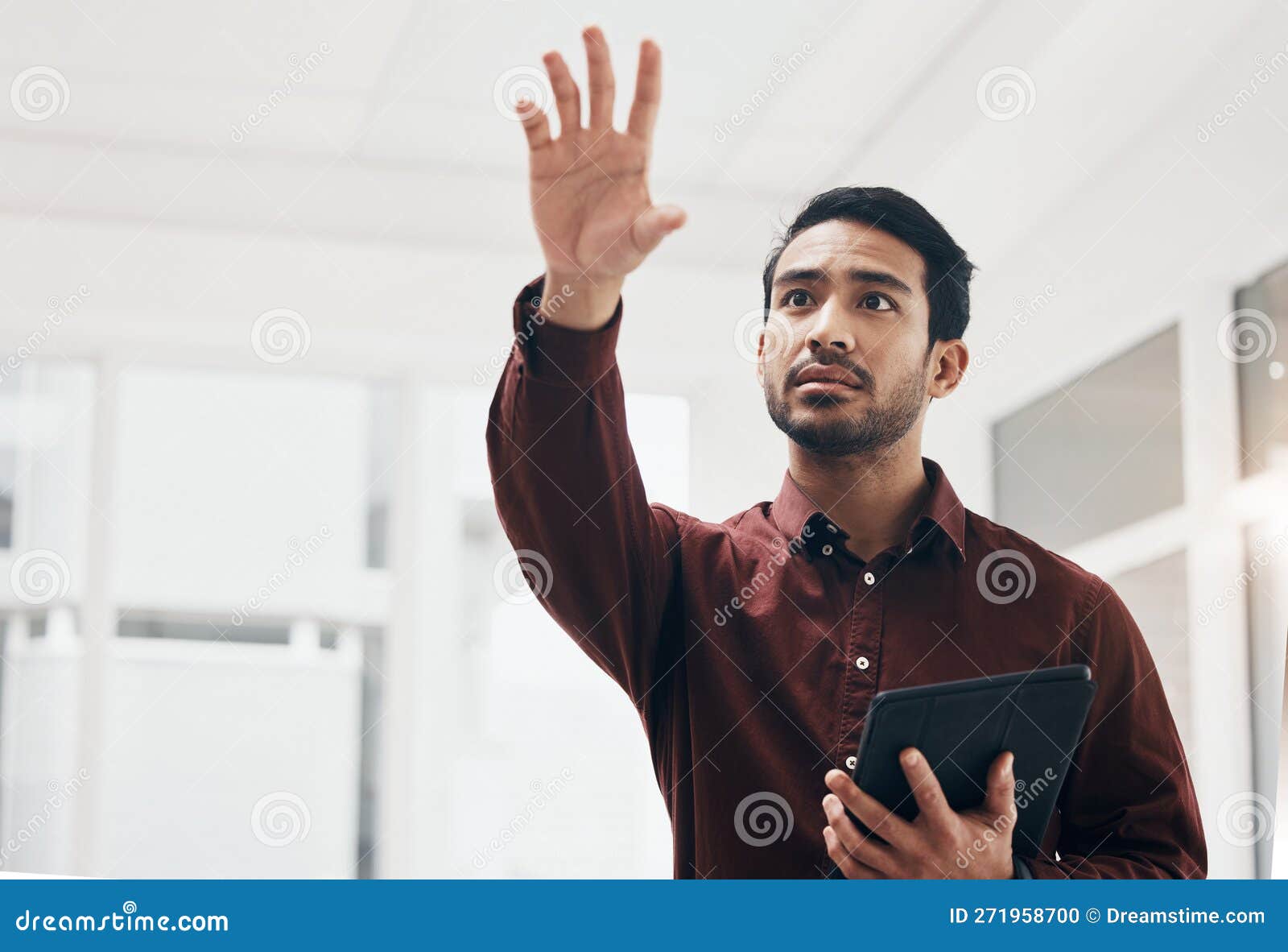 Virtual, Tablet and Person Gesture at Architect Engineering Design ...