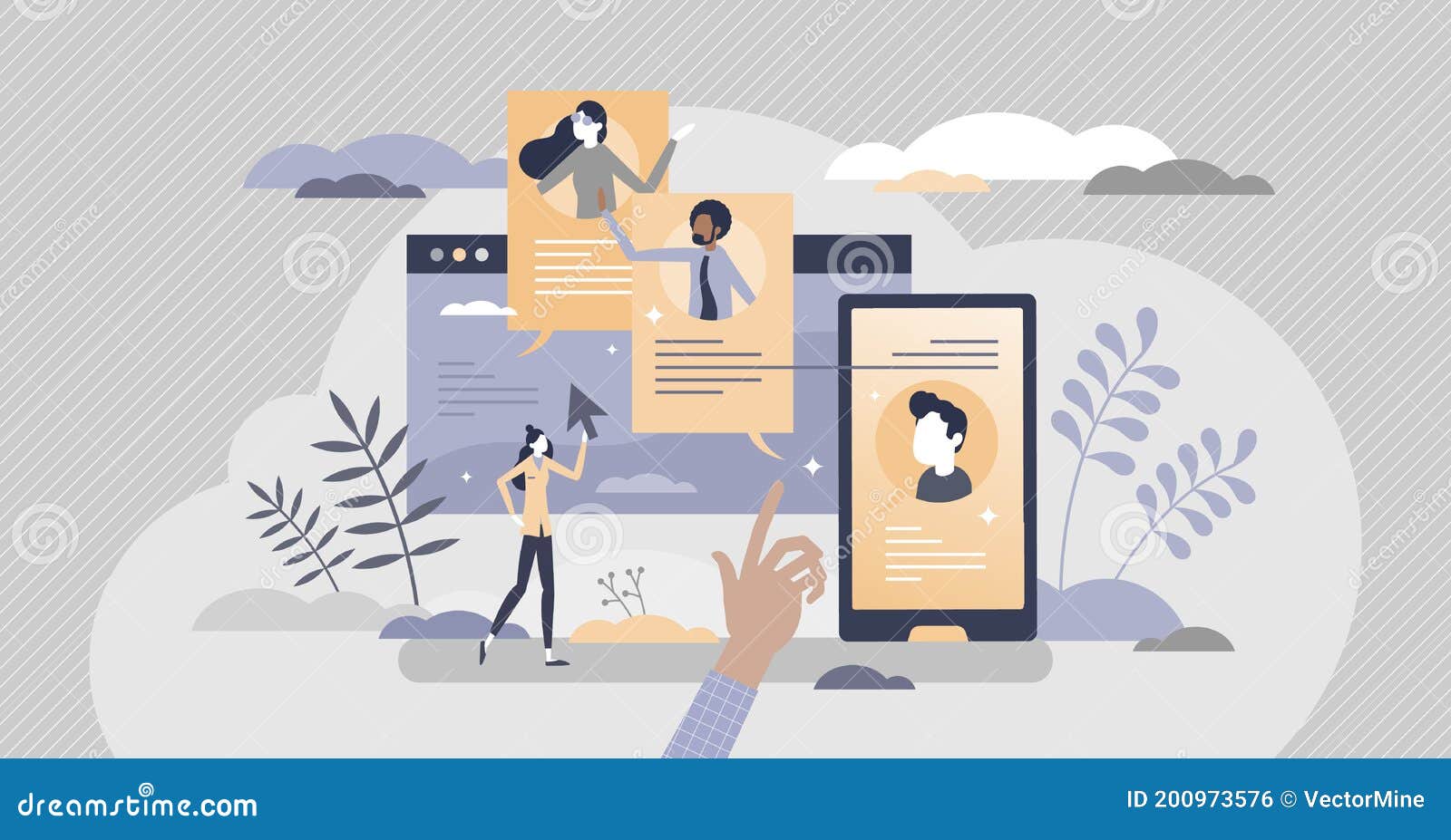 Virtual Teams As Distance Talking and Chatting Method Tiny Person ...