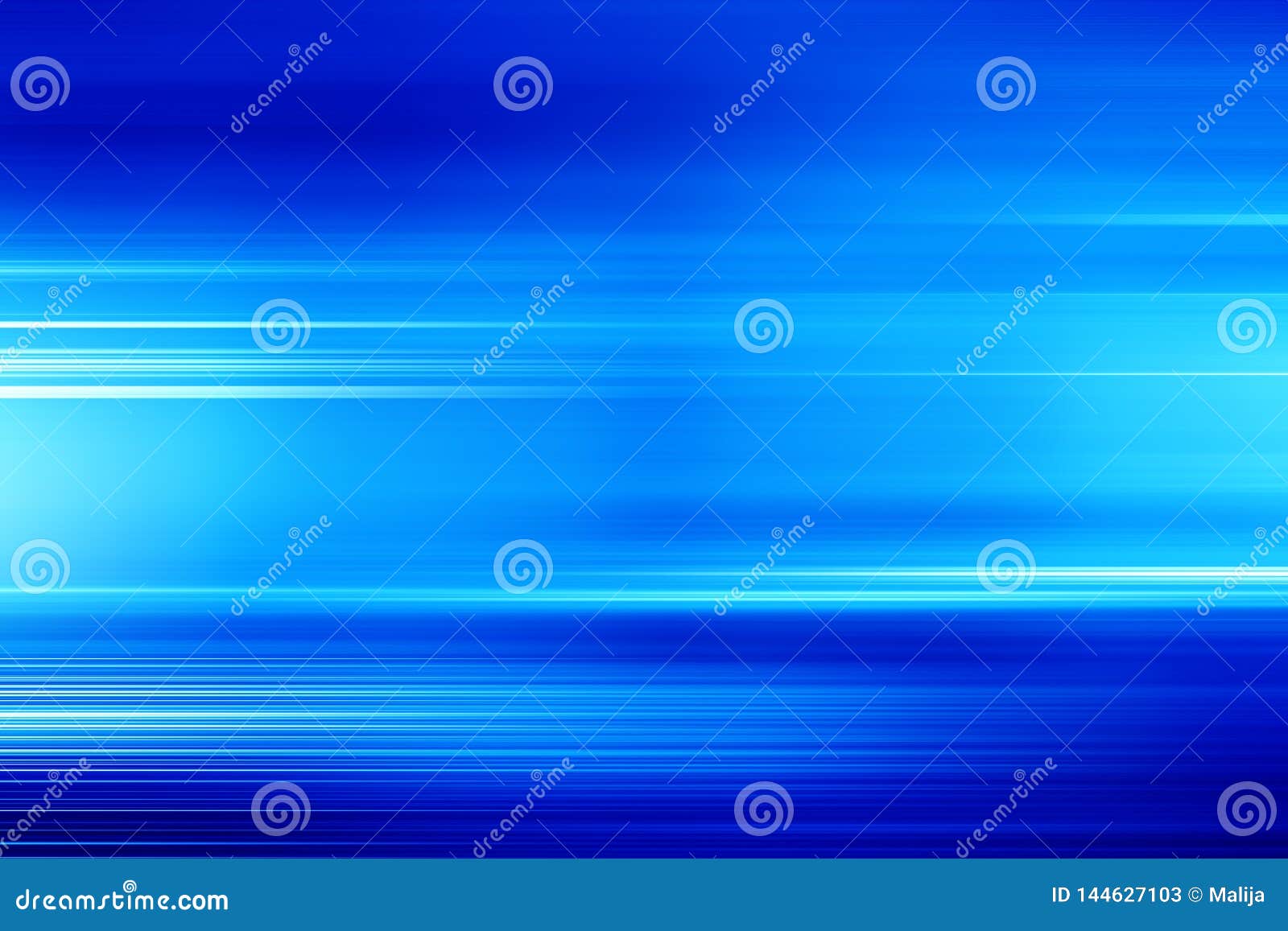 Blue Technology Abstract Motion Background of Speed Light Stock ...