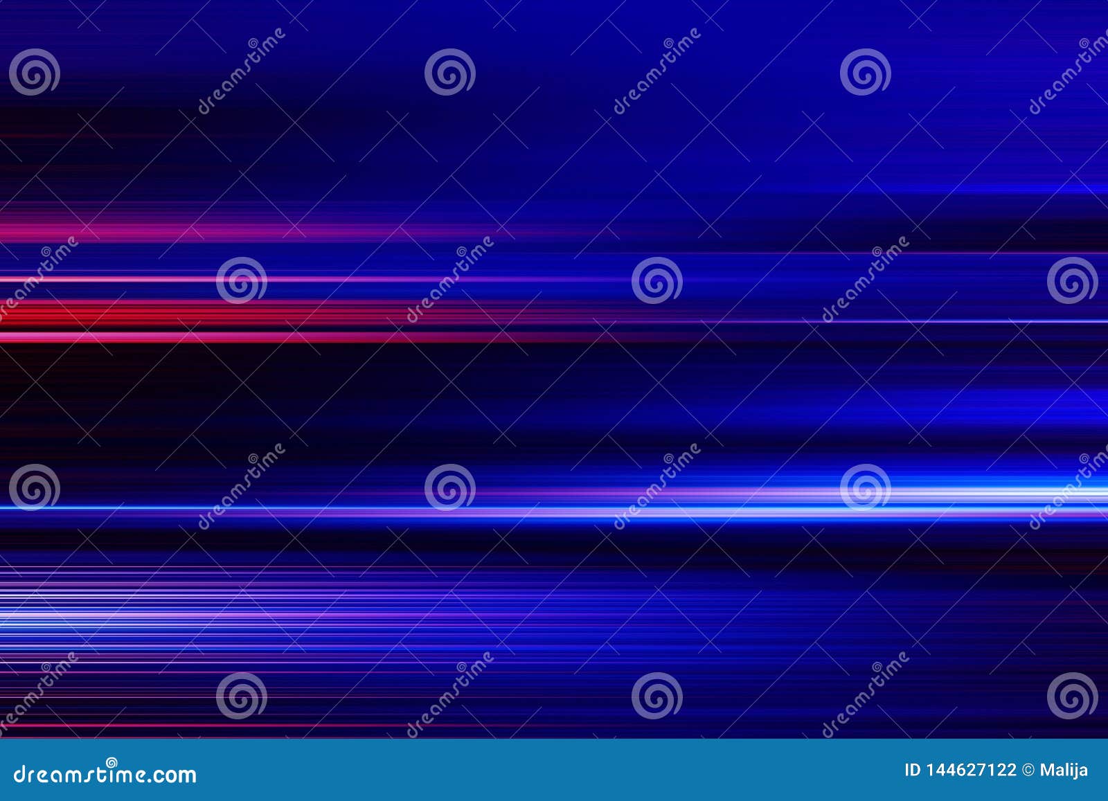 Blue Technology Abstract Motion Background of Speed Light Stock ...