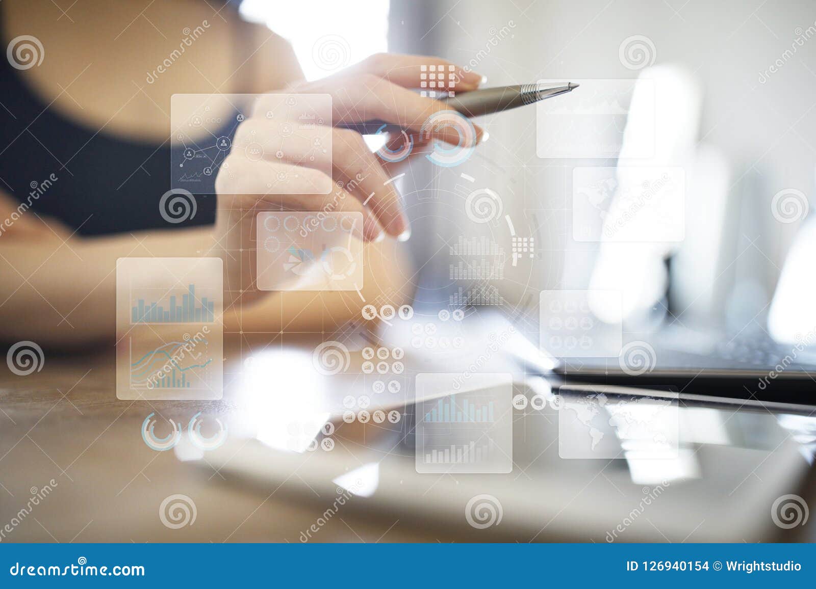 Virtual Touch Screen. Project Management. Data Analysis. Hitech ...