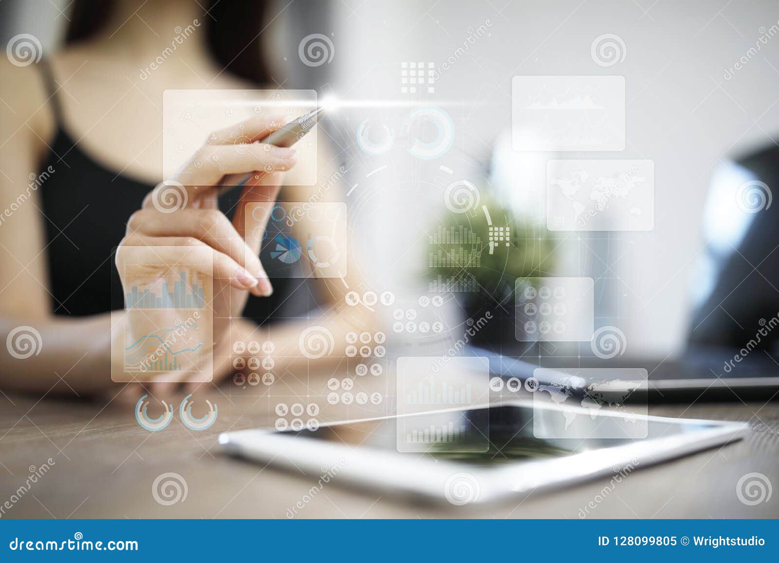 Virtual Touch Screen. Project Management. Data Analysis. Hitech ...