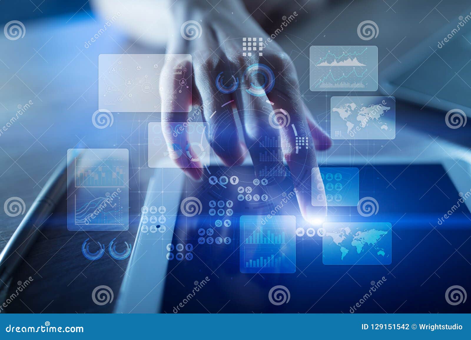 Virtual Touch Screen. Project Management. Data Analysis. Hitech ...