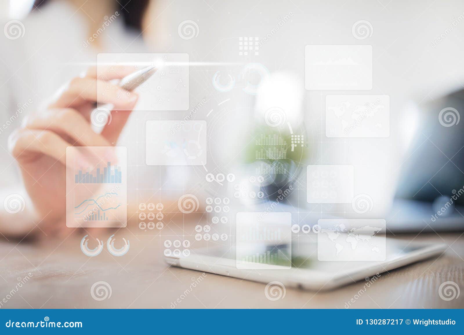 Virtual Touch Screen. Project Management. Data Analysis. Hitech ...