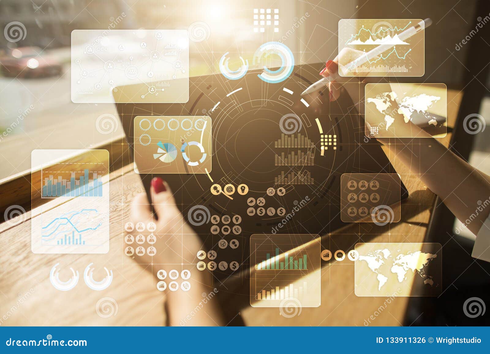 Virtual Touch Screen. Project Management. Data Analysis. Hitech ...