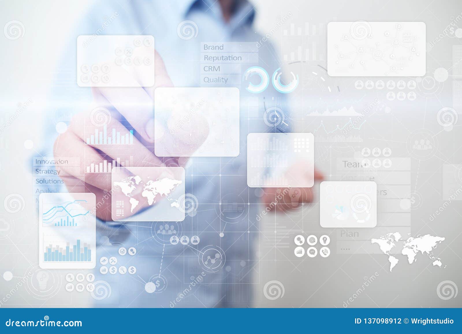 Virtual Touch Screen. Project Management. Data Analysis. Hitech ...