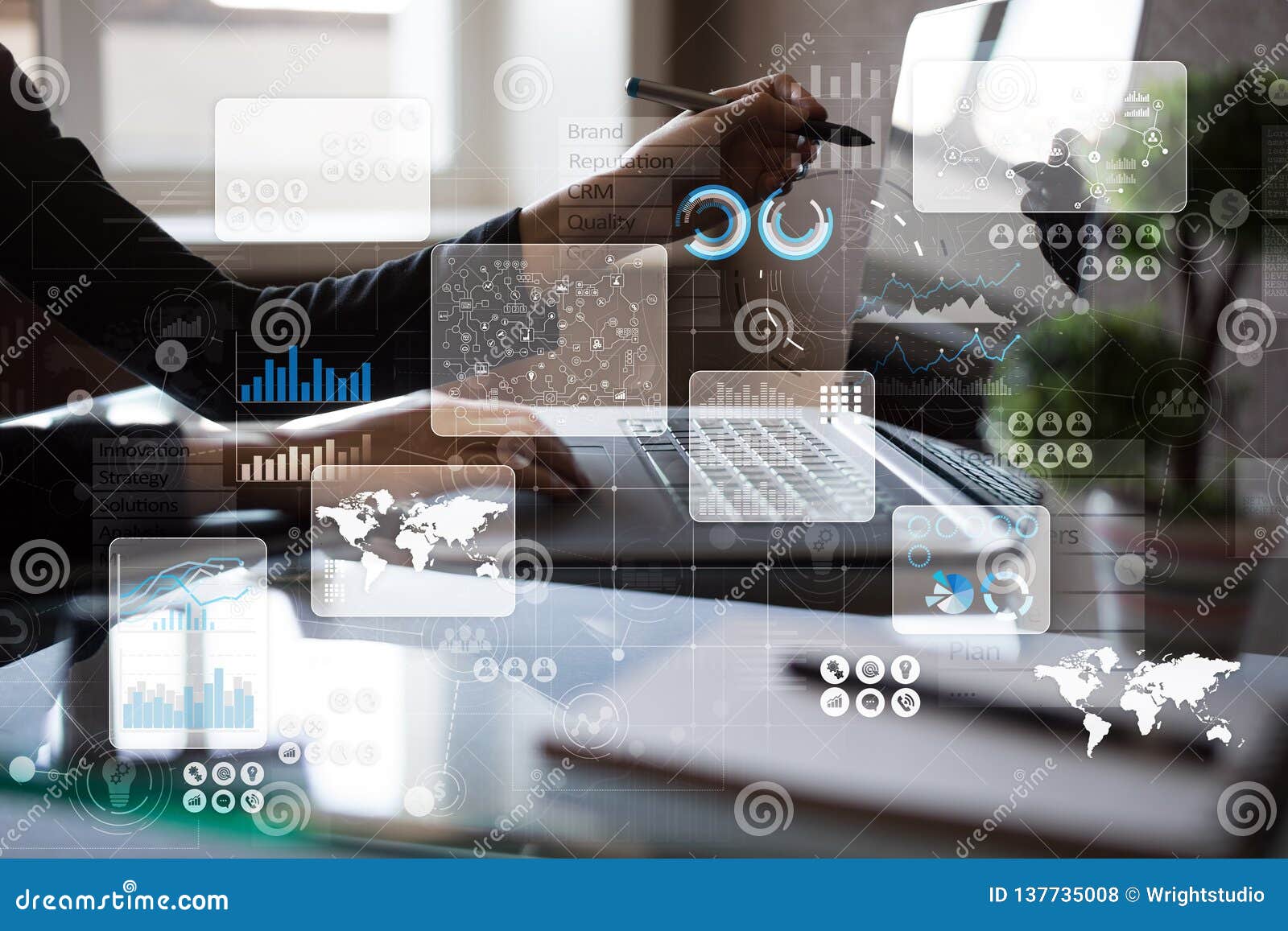 Virtual Touch Screen. Project Management. Data Analysis. Hitech ...