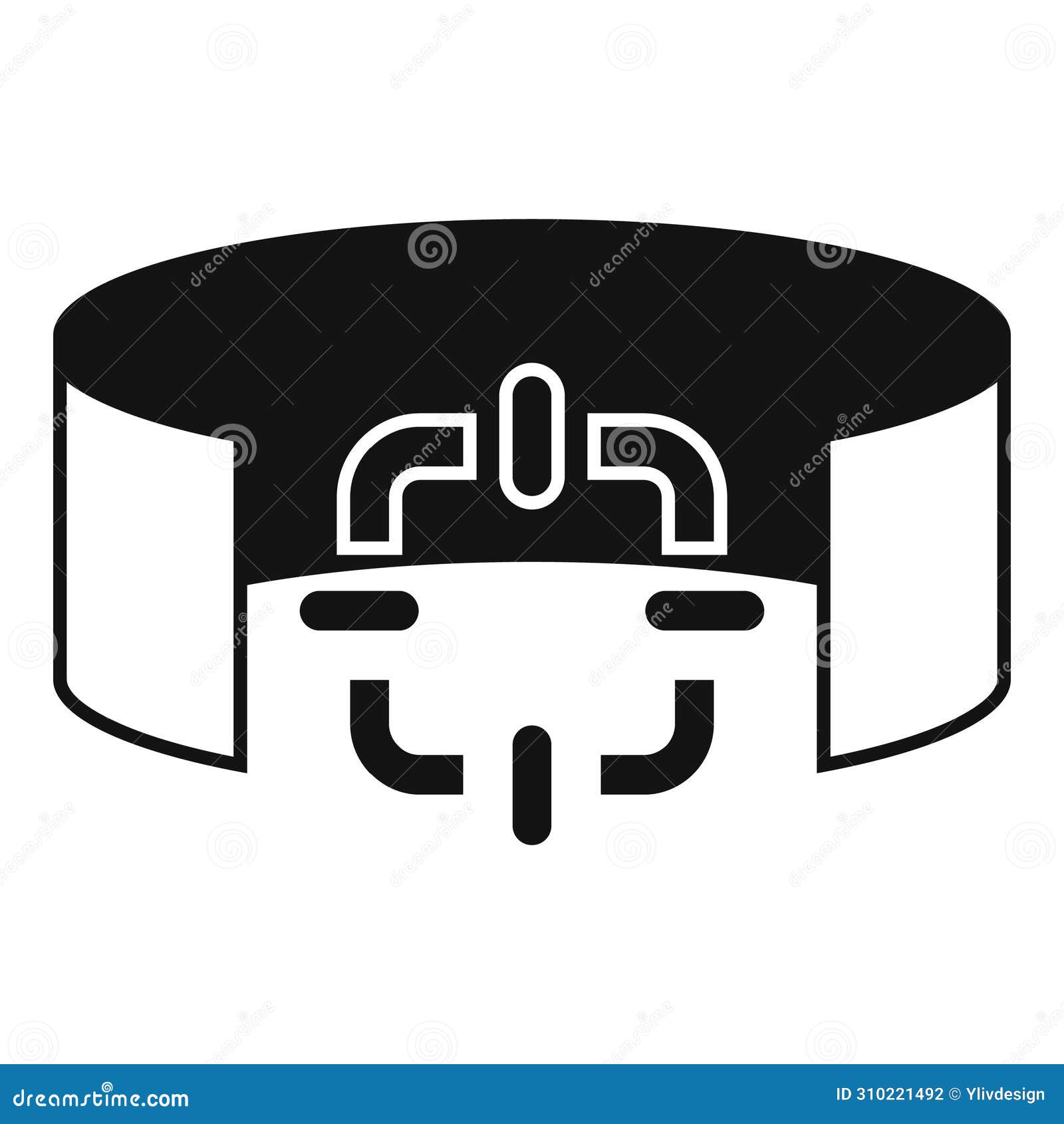 Virtual Tour Art Icon Simple Vector. Control Digital Art Stock Vector ...