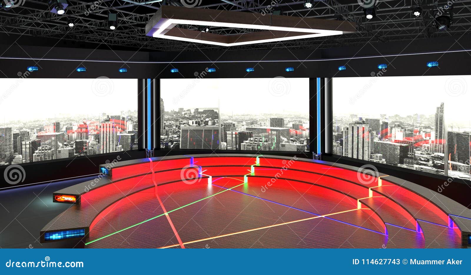 Virtual Tv Studio Background Stock Photos - Free & Royalty-Free Stock ...