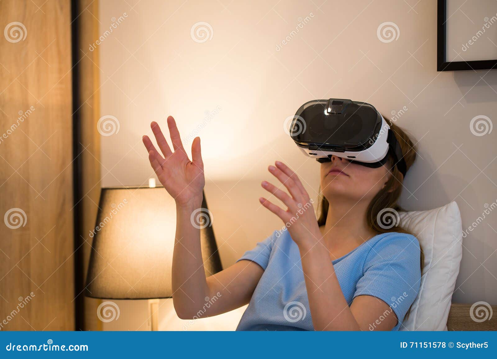 Virtual Vr Glasses Goggles Headset Concepts Stock Photo - Image of ...