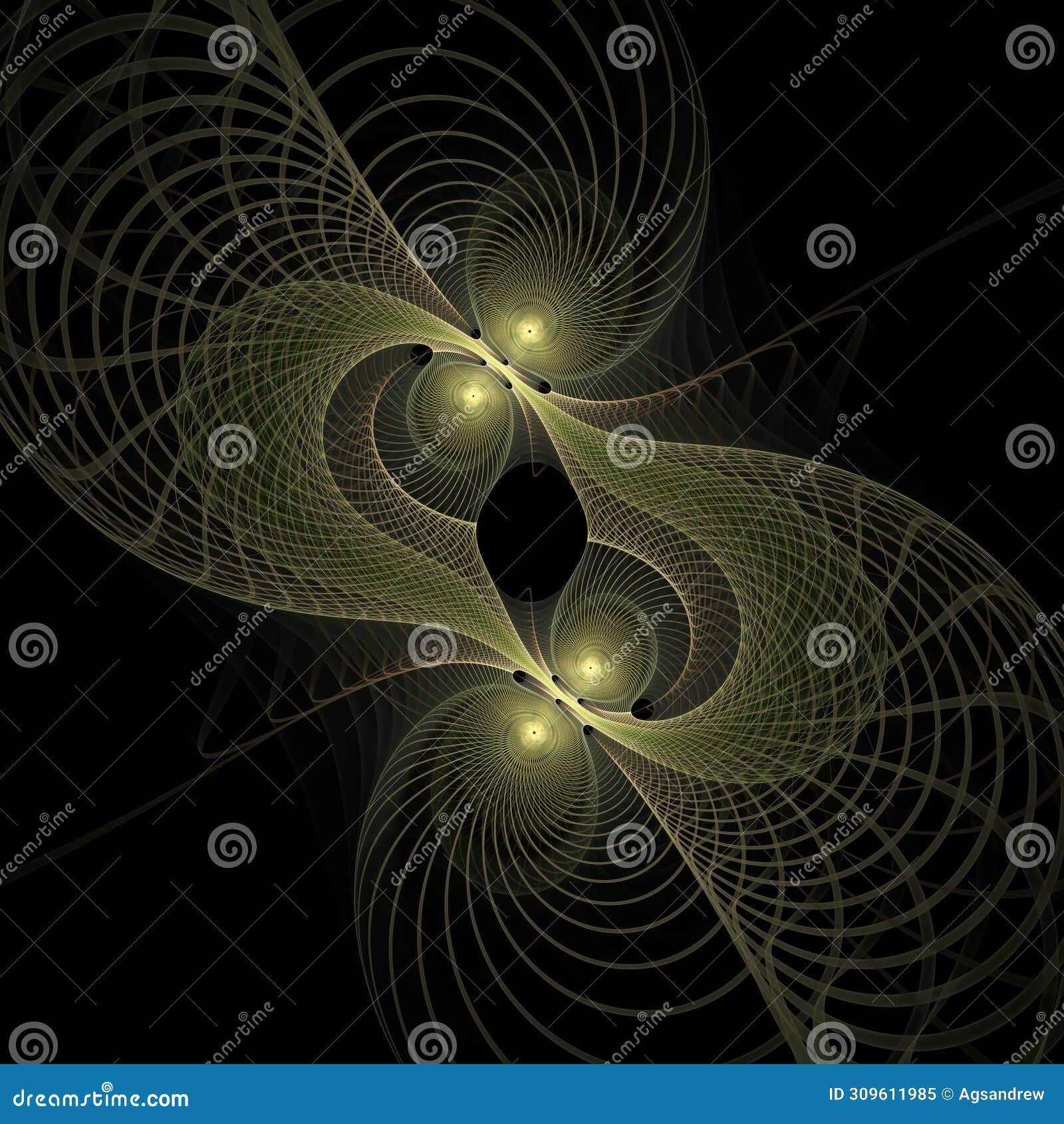 Virtual Wave stock illustration. Illustration of refraction - 309611985