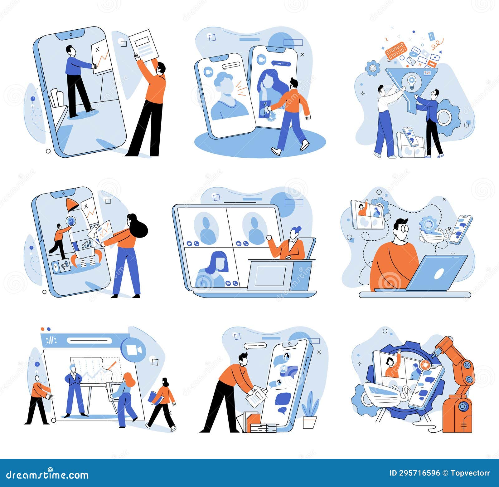 Virtual Work Meeting. Virtual Work Has Transformed Way we Collaborate ...