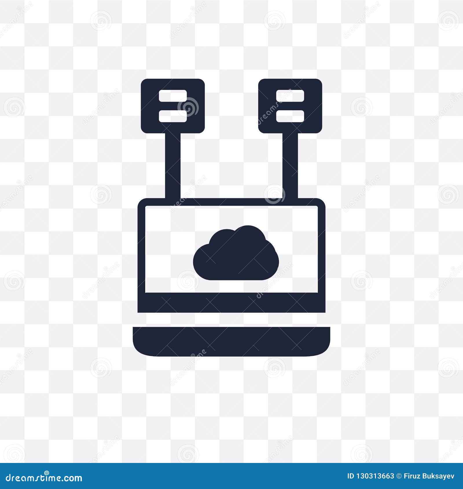 Virtualization Transparent Icon. Virtualization Symbol Design Fr Stock ...