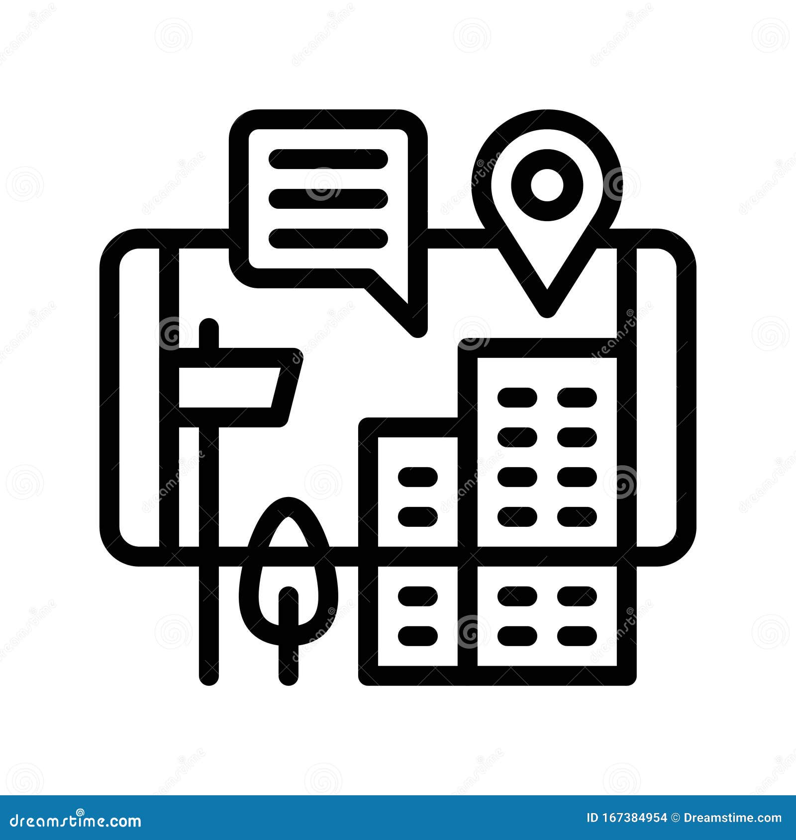 Virtualization Vector, Future Technology Line Design Icon Stock Vector ...