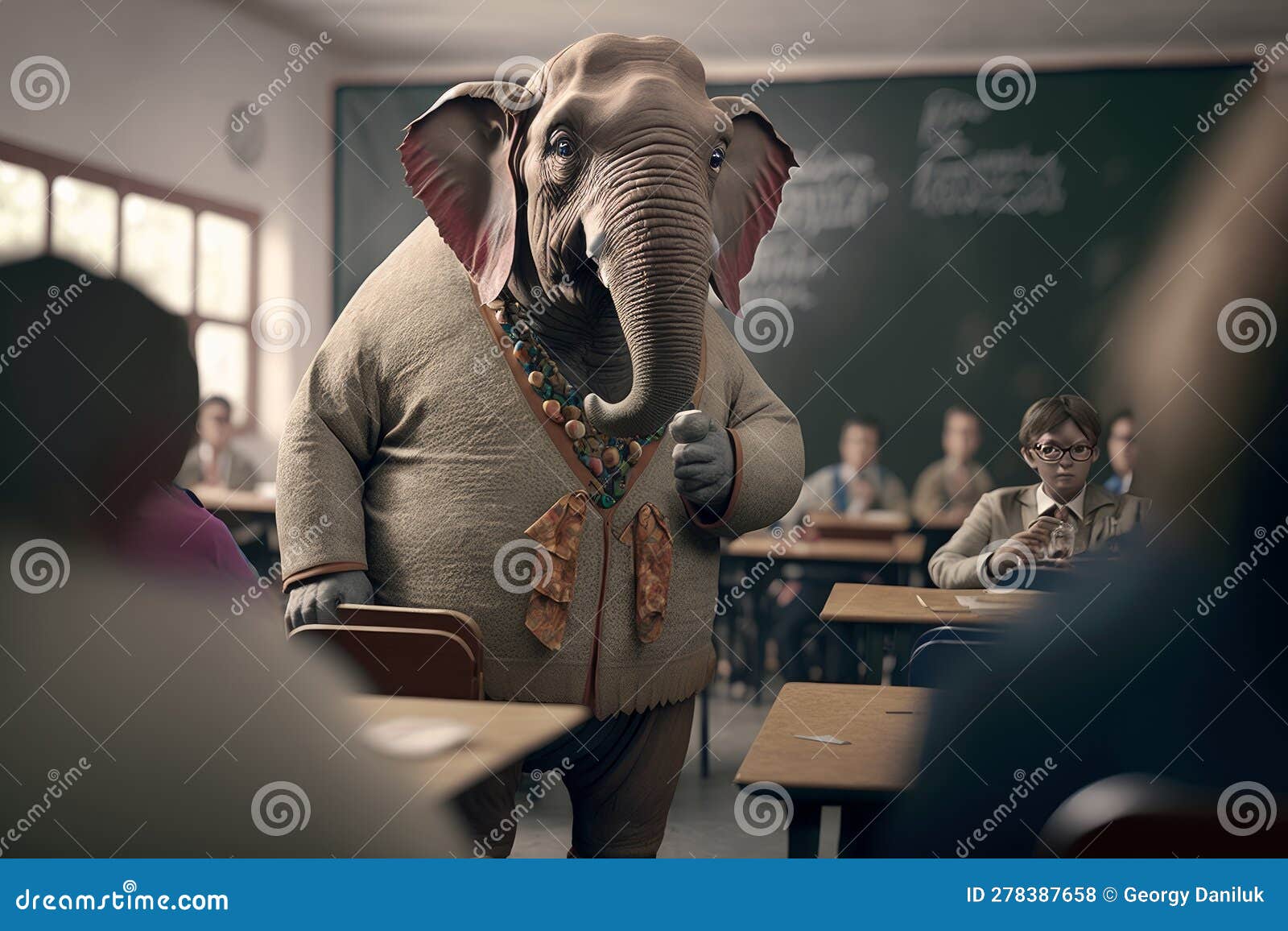 Virtually Educated: an Elephant Teacher in Cinematic Classroom with ...