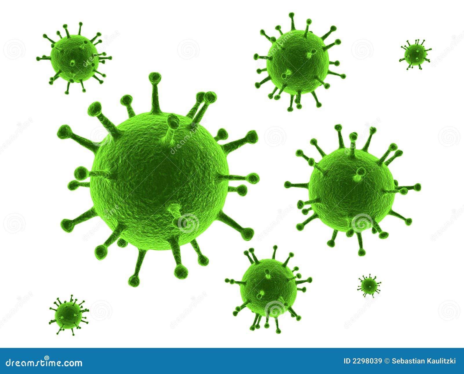 Virus aislado stock de ilustración. Ilustración de humano - 2298039