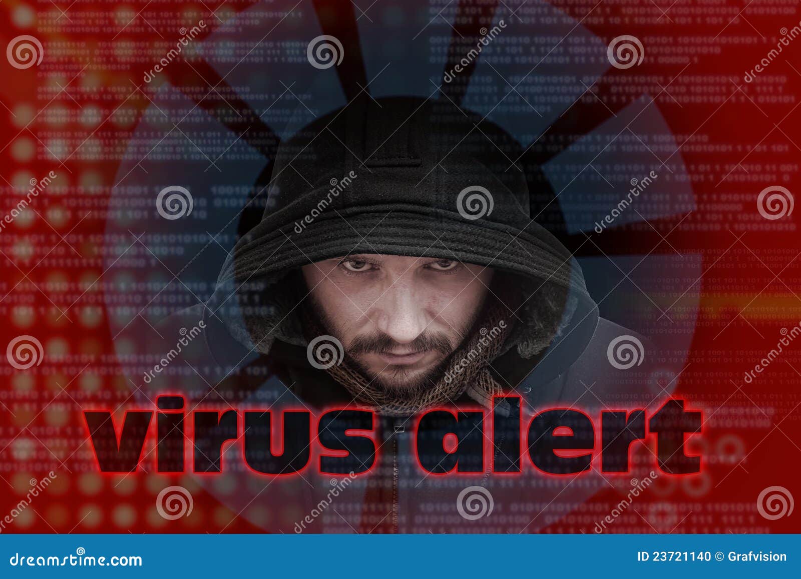 Virus alert stock photo. Image of plate, brutal, chap - 23721140
