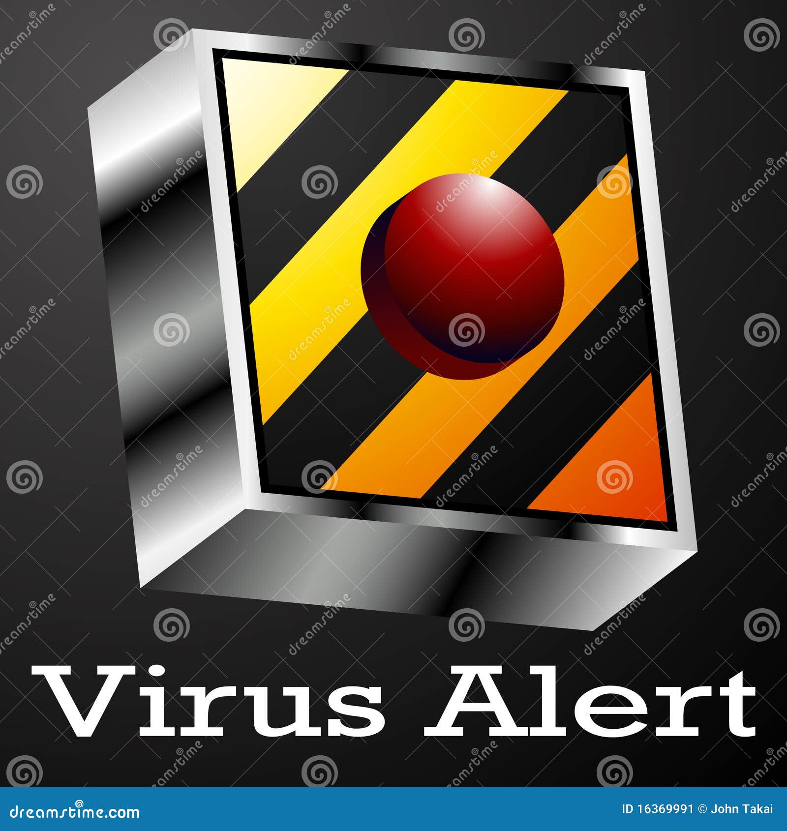 Alert Button Shows Warn Caution Or Raise Alarm Royalty-Free Stock ...