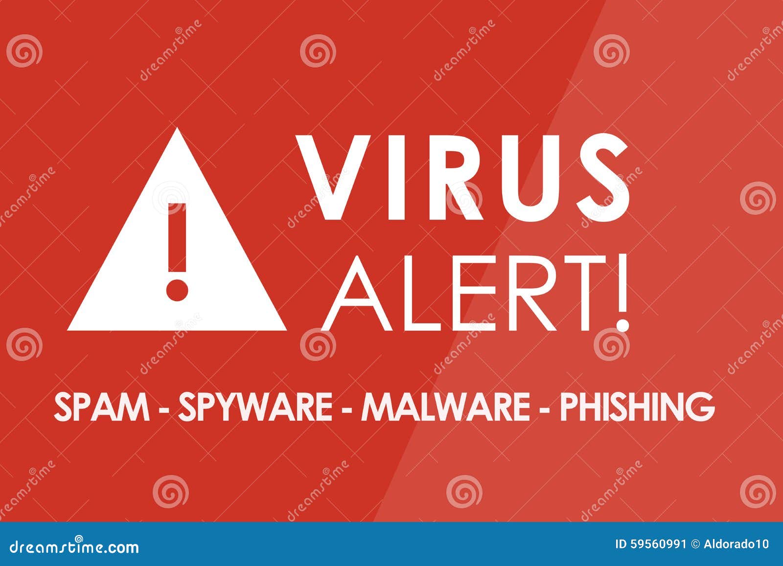 Virus Alert stock illustration. Illustration of protection - 59560991