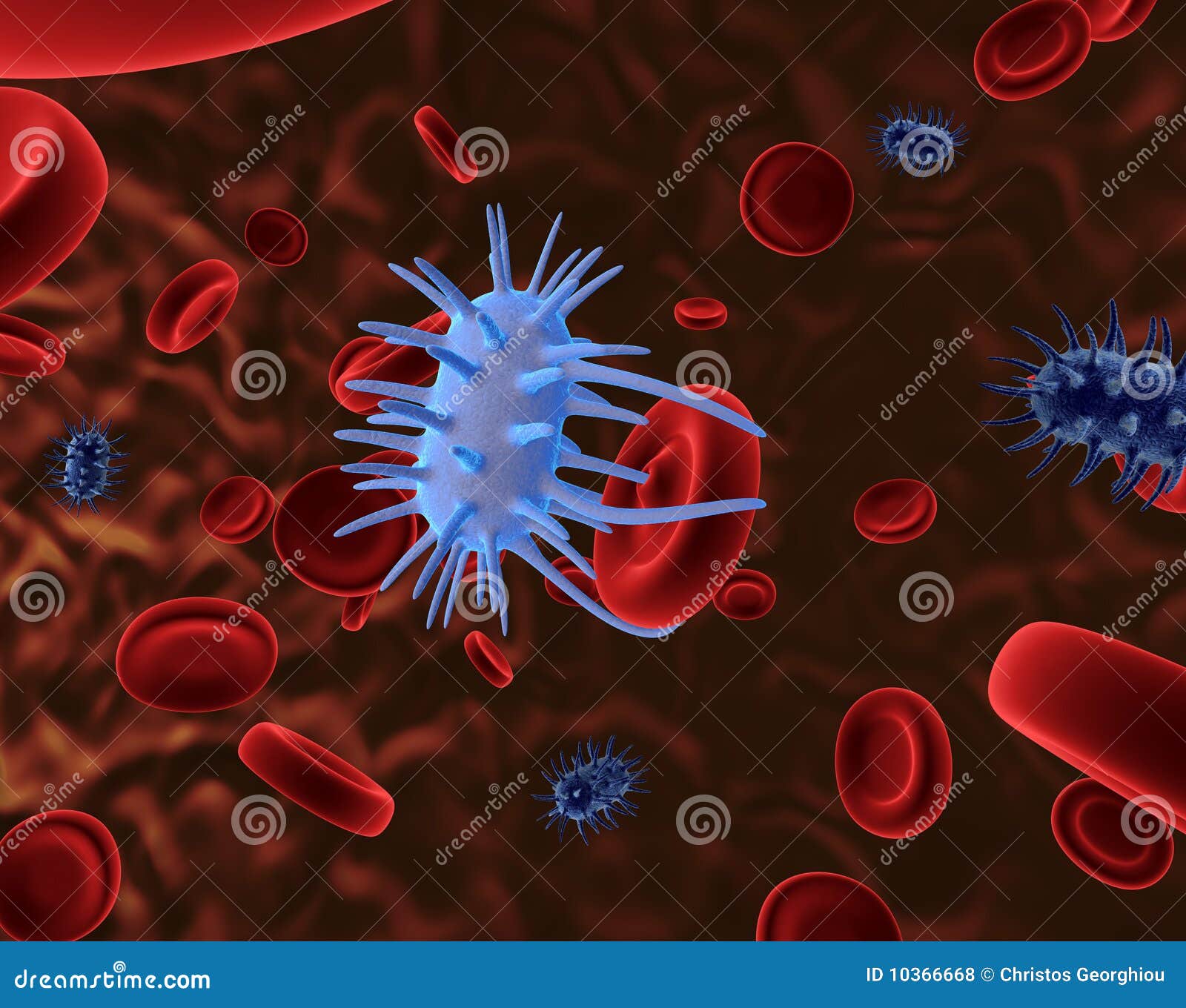 Virus attack a stock illustration. Illustration of healthcare - 10366668