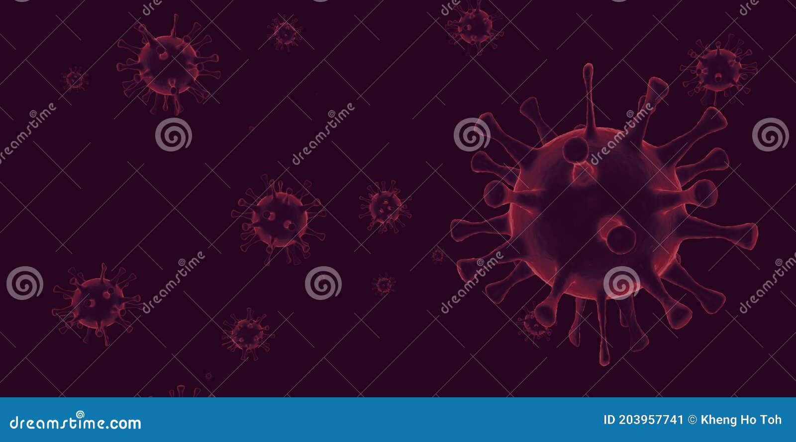 Virus Background stock illustration. Illustration of abstract - 203957741