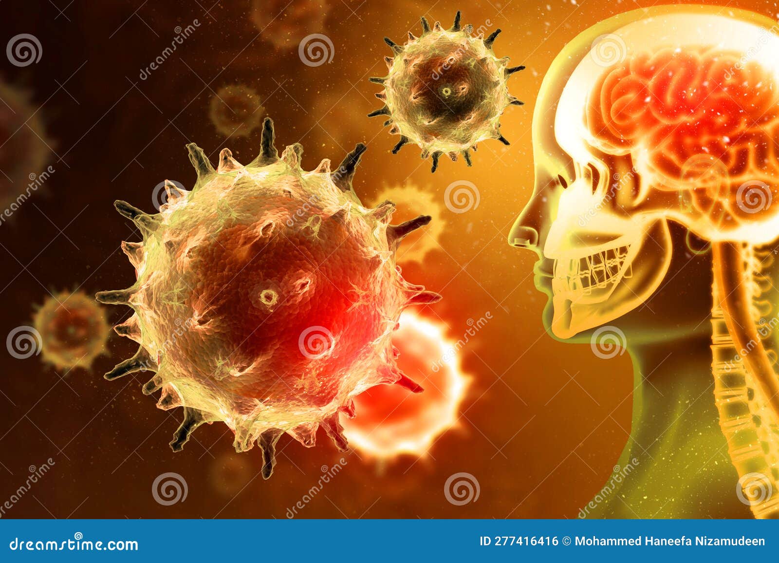 Bacteria Attacking The Immune System Stock Image | CartoonDealer.com ...