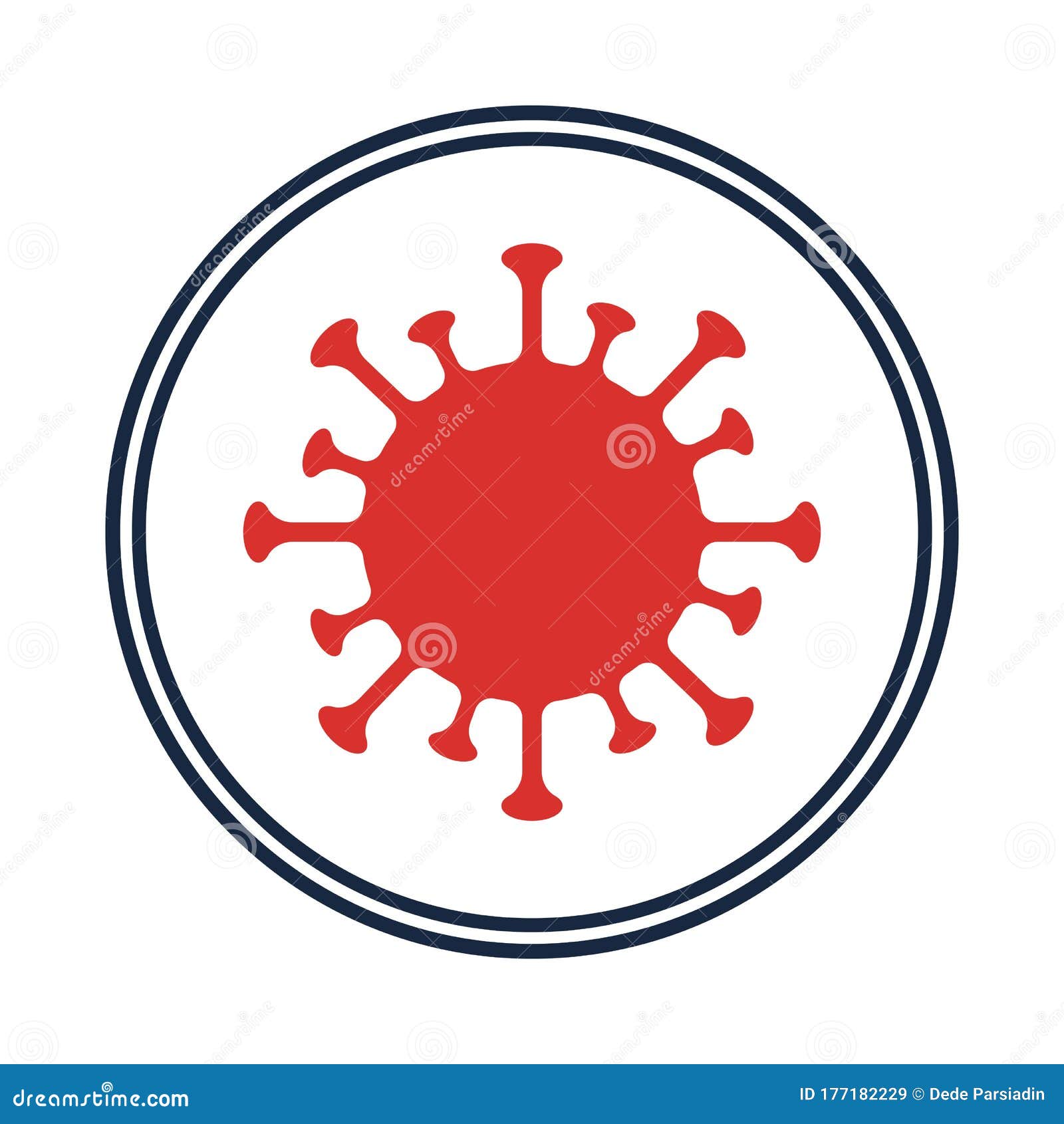 Virus stock illustration. Illustration of protect, cancer - 177182229