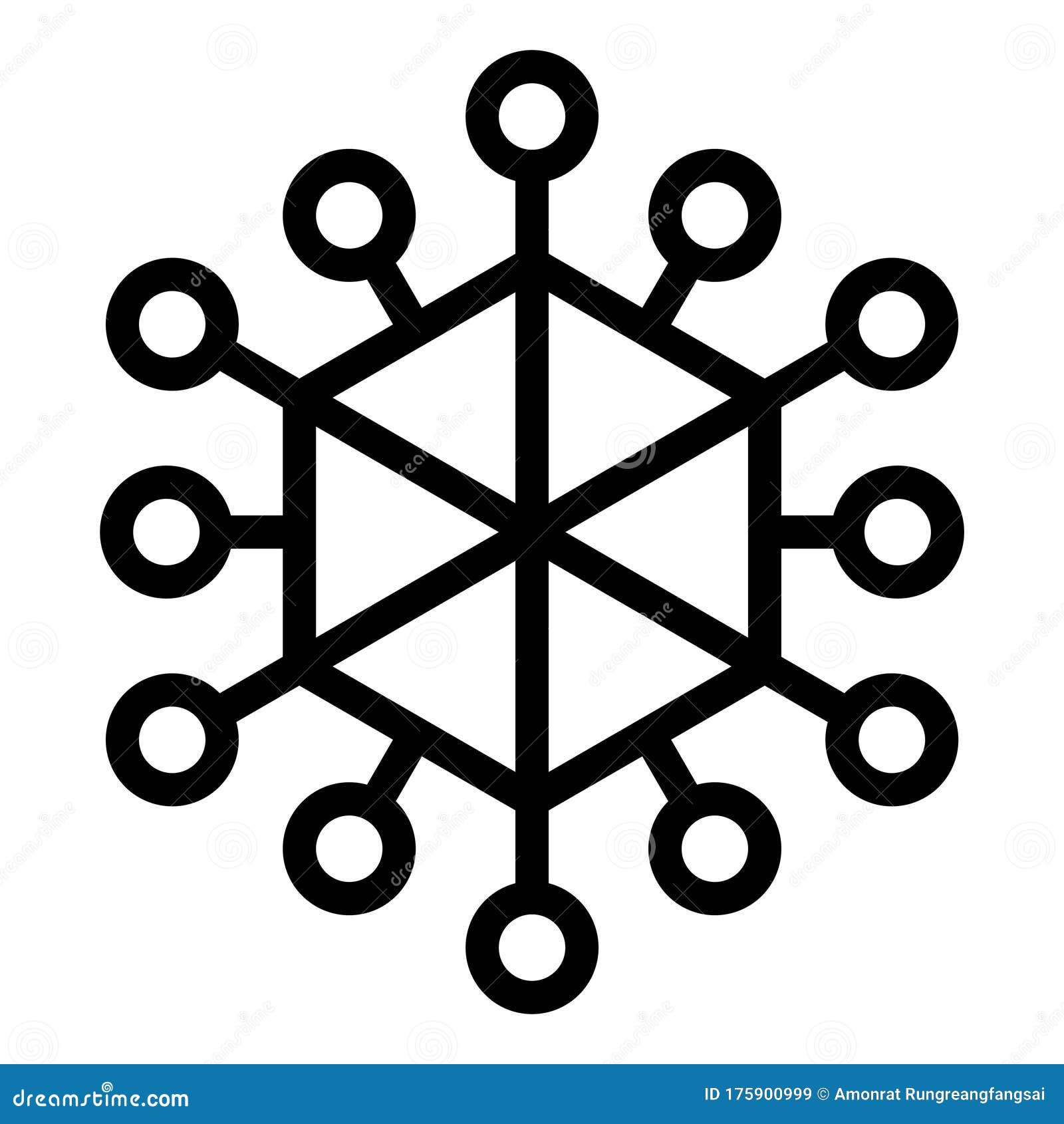 Virus or Bacteria Vector Illustration, Line Style Icon Stock Vector ... Virus or Bacteria Vector Illustration, Line Style Icon Stock Vector ...