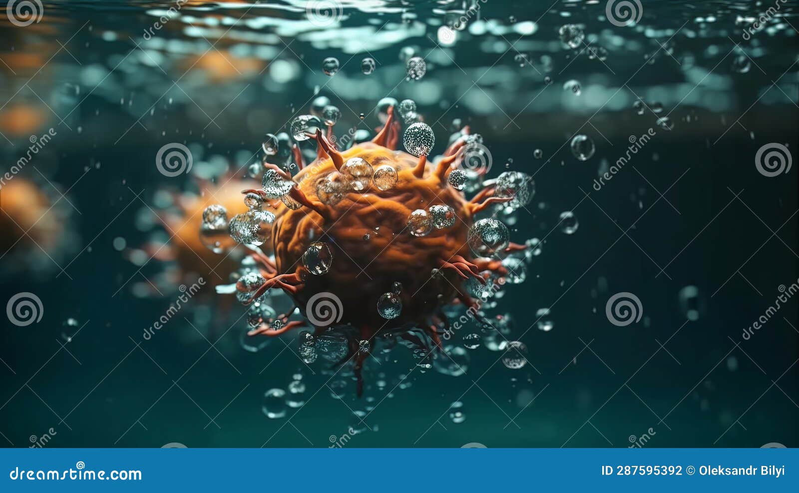 Microscopic Germs and Pathogens Stock Photo - Image of biology ...
