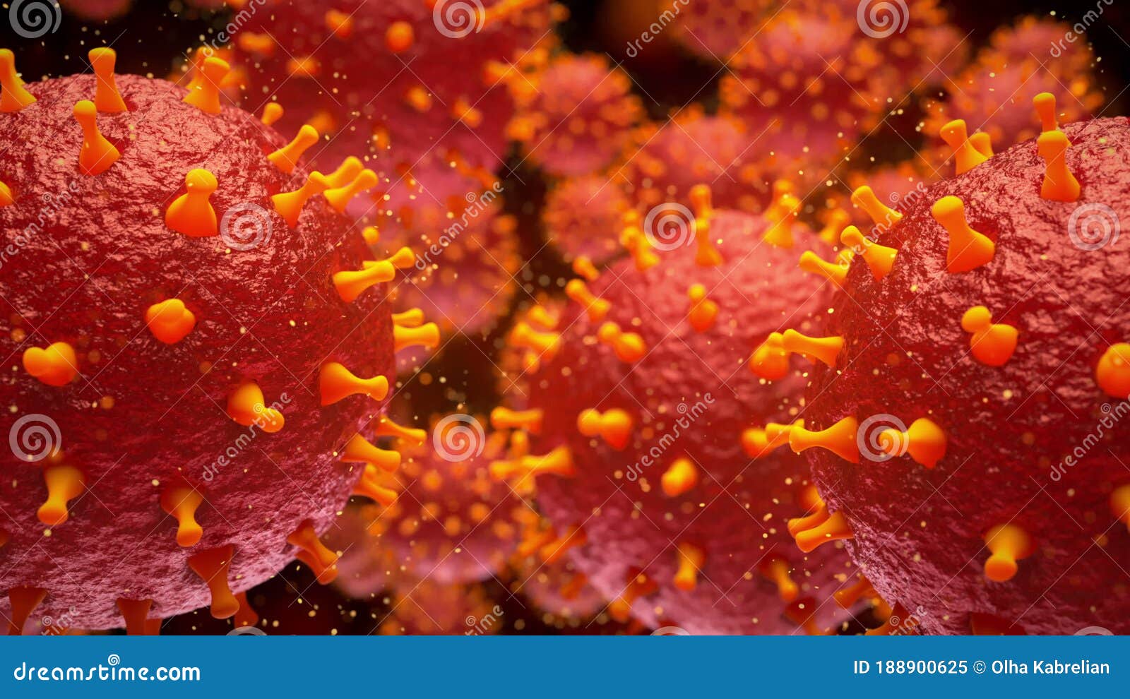 Virus Cells. Germs Allergy Bacteria Infectious Micro Pathogen Organisms ...