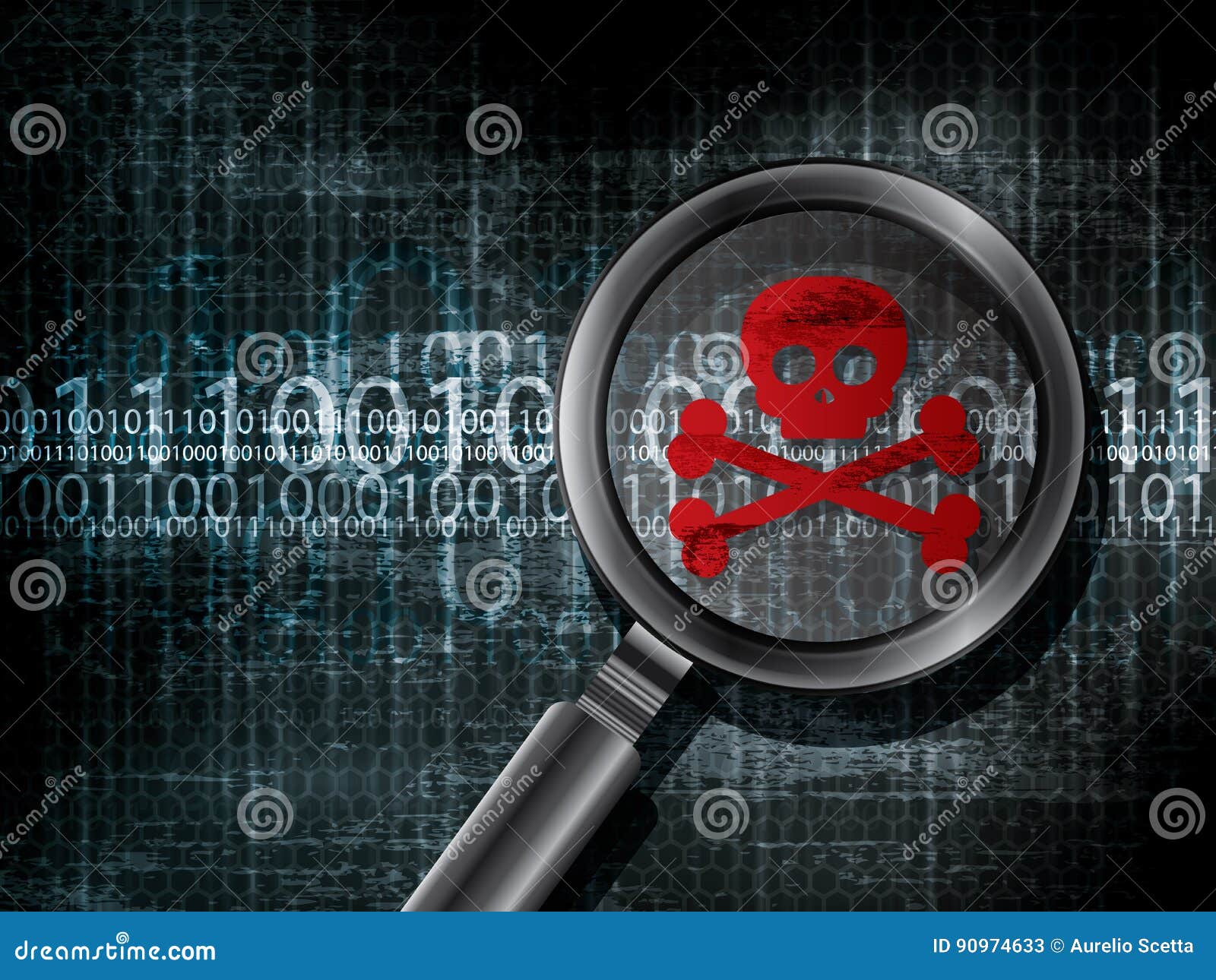 Virus Computer Infected. Abstract Backgrounds. Stock Vector ...