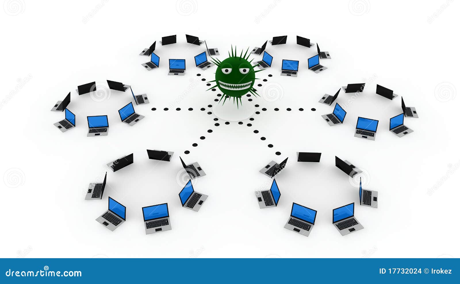 Virus concept stock illustration. Illustration of infected - 17732024