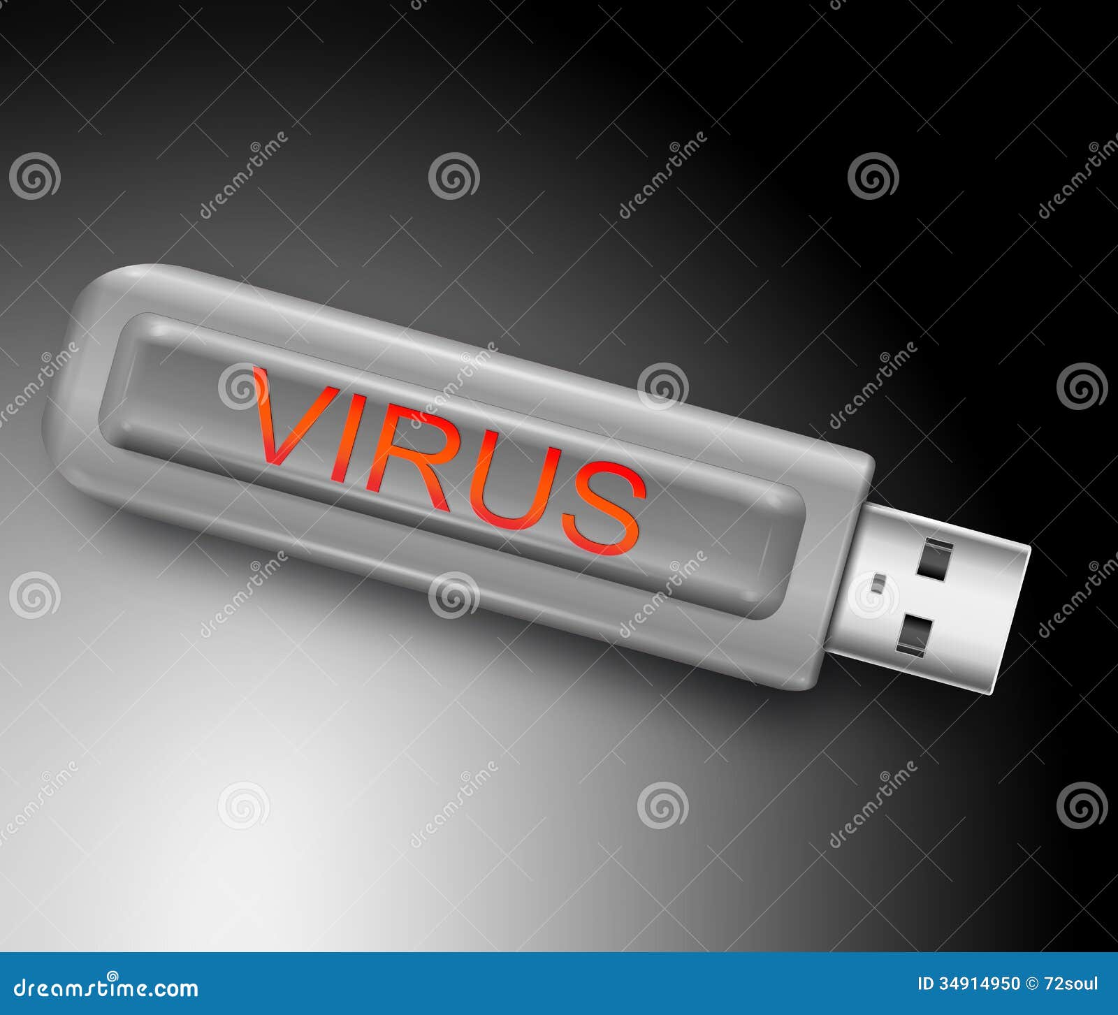Virus concept. stock illustration. Illustration of information - 34914950