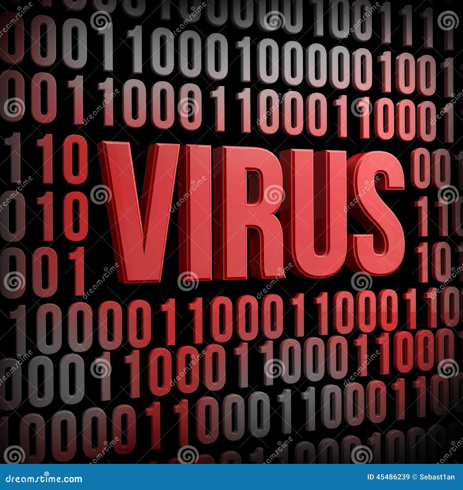 Virus Concept stock illustration. Illustration of protect - 45486239