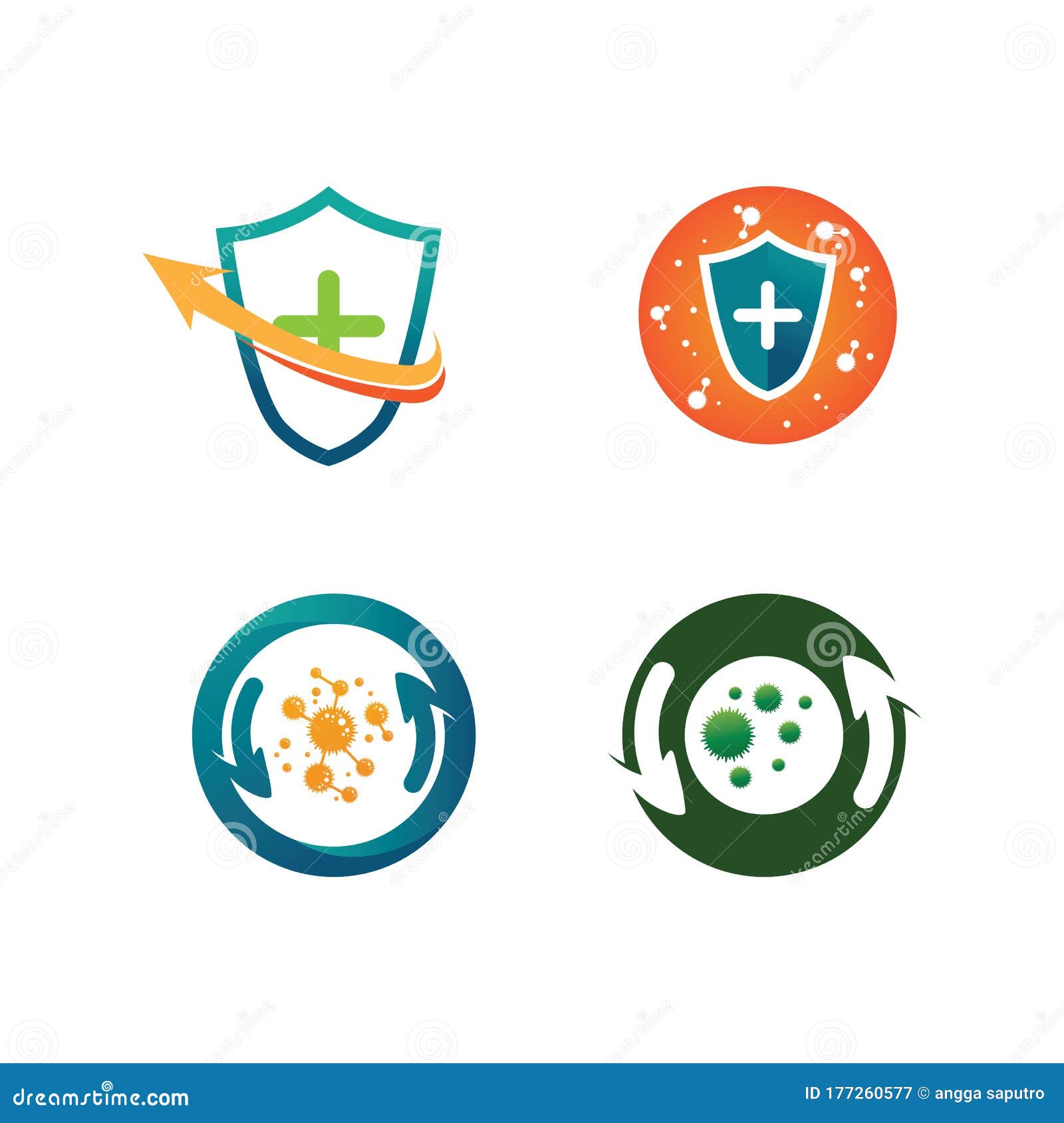 Virus Corona Virus Vector and Mask Design Logo Viral Stock Illustration ...