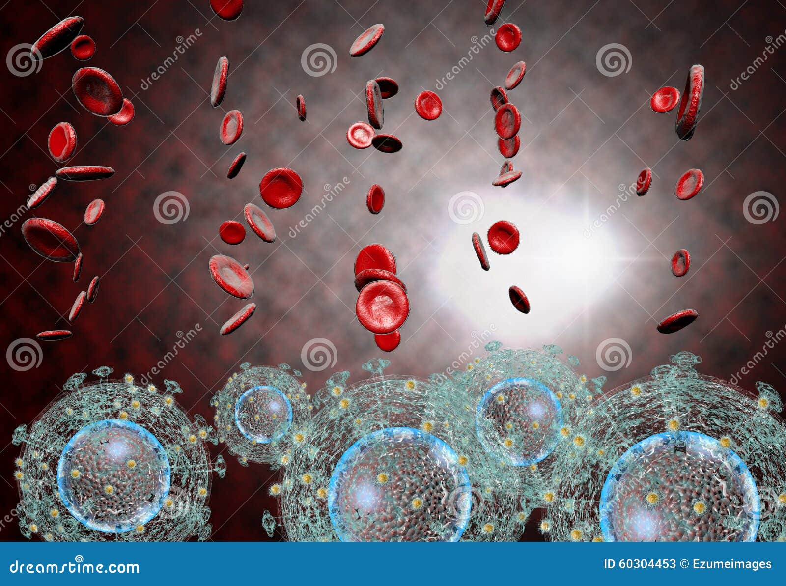 Virus d'HIV de SIDA illustration stock. Illustration du mort - 60304453