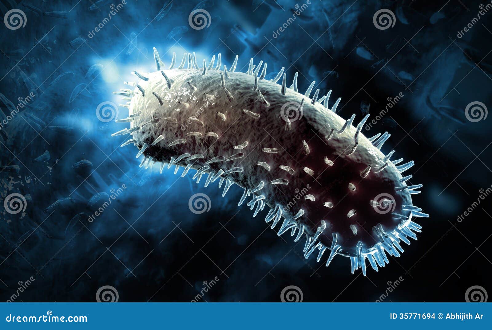 Virus de la rage illustration stock. Illustration du flux - 35771694