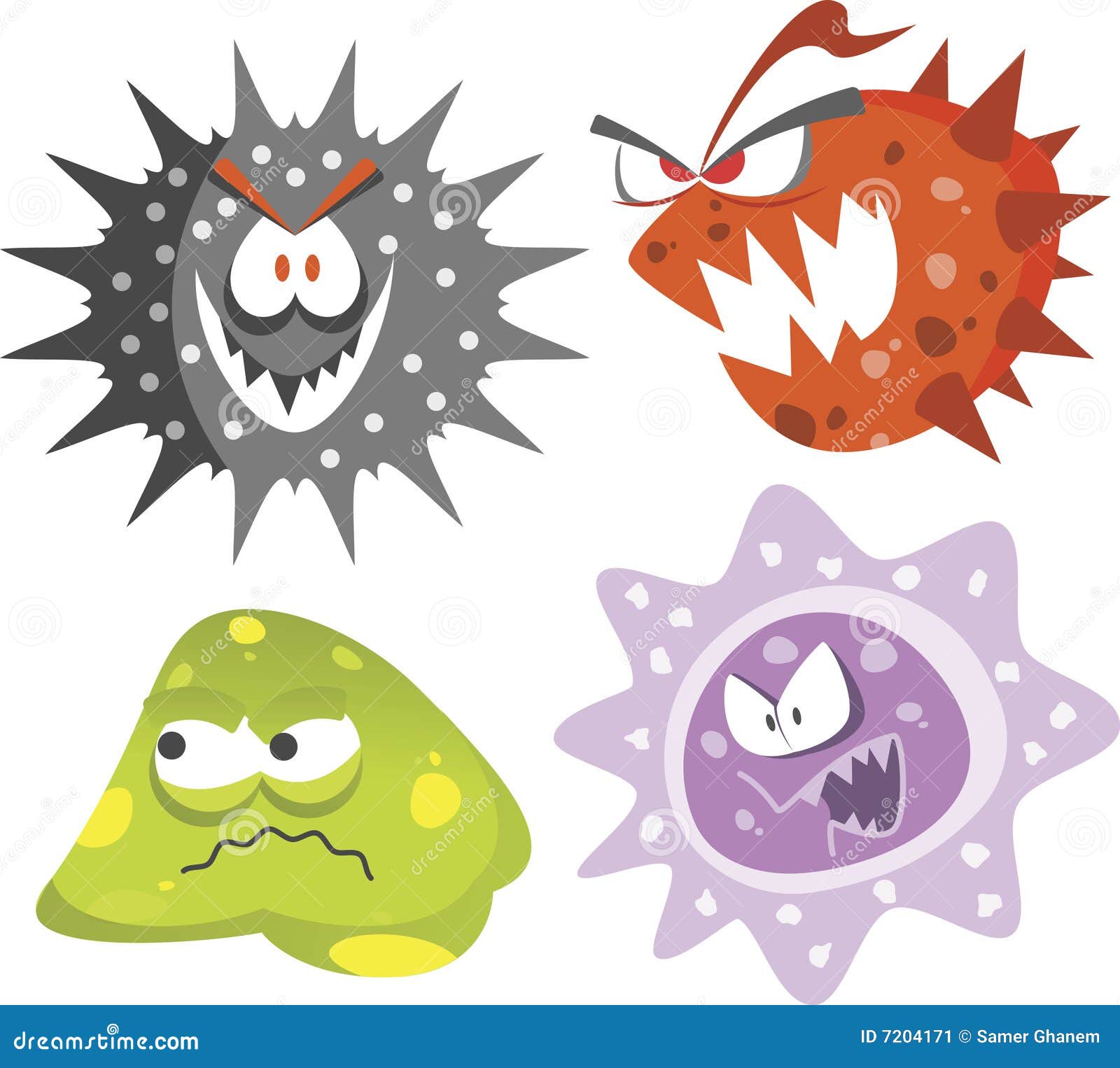 Virus del VIH y del SIDA ilustración del vector. Ilustración de puntos ...