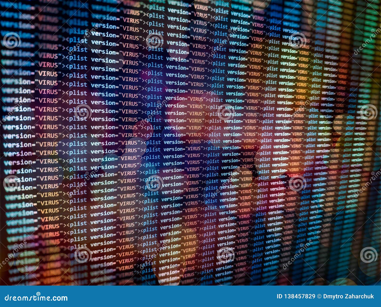 Virus Detected Alert Message Scanning And Identifying Computer Virus Inside Binary Code