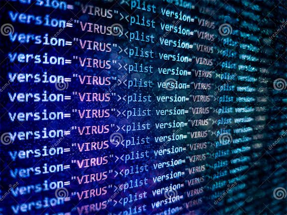 Virus Detected Alert Message Scanning And Identifying Computer Virus Inside Binary Code 9870