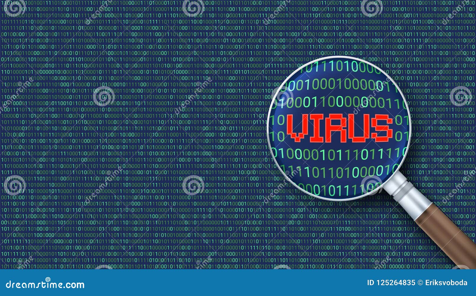 Virus Detected Alert Message Scanning And Identifying Computer Virus Inside Binary Code Listing 1784