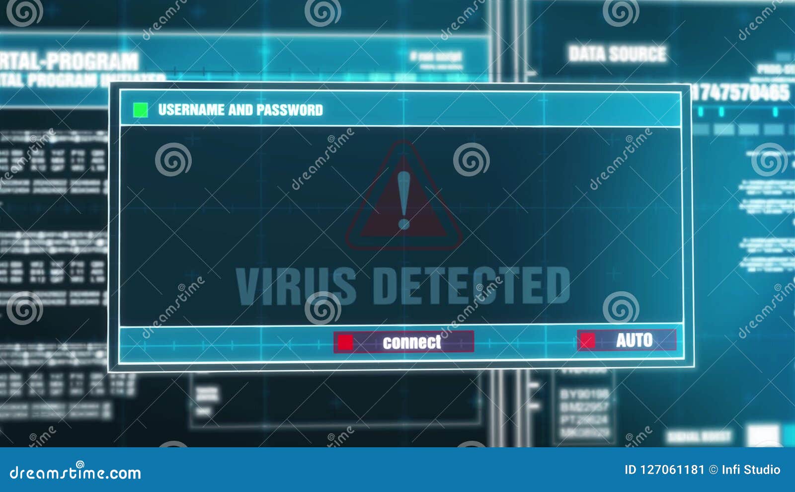 05. Virus Detected Warning Notification on Digital Security Alert on ... 05. Virus Detected Warning Notification on Digital Security Alert on ...