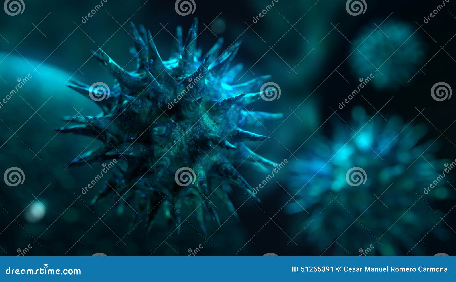 Virus Extreme Close Up stock illustration. Illustration of outbreak ...