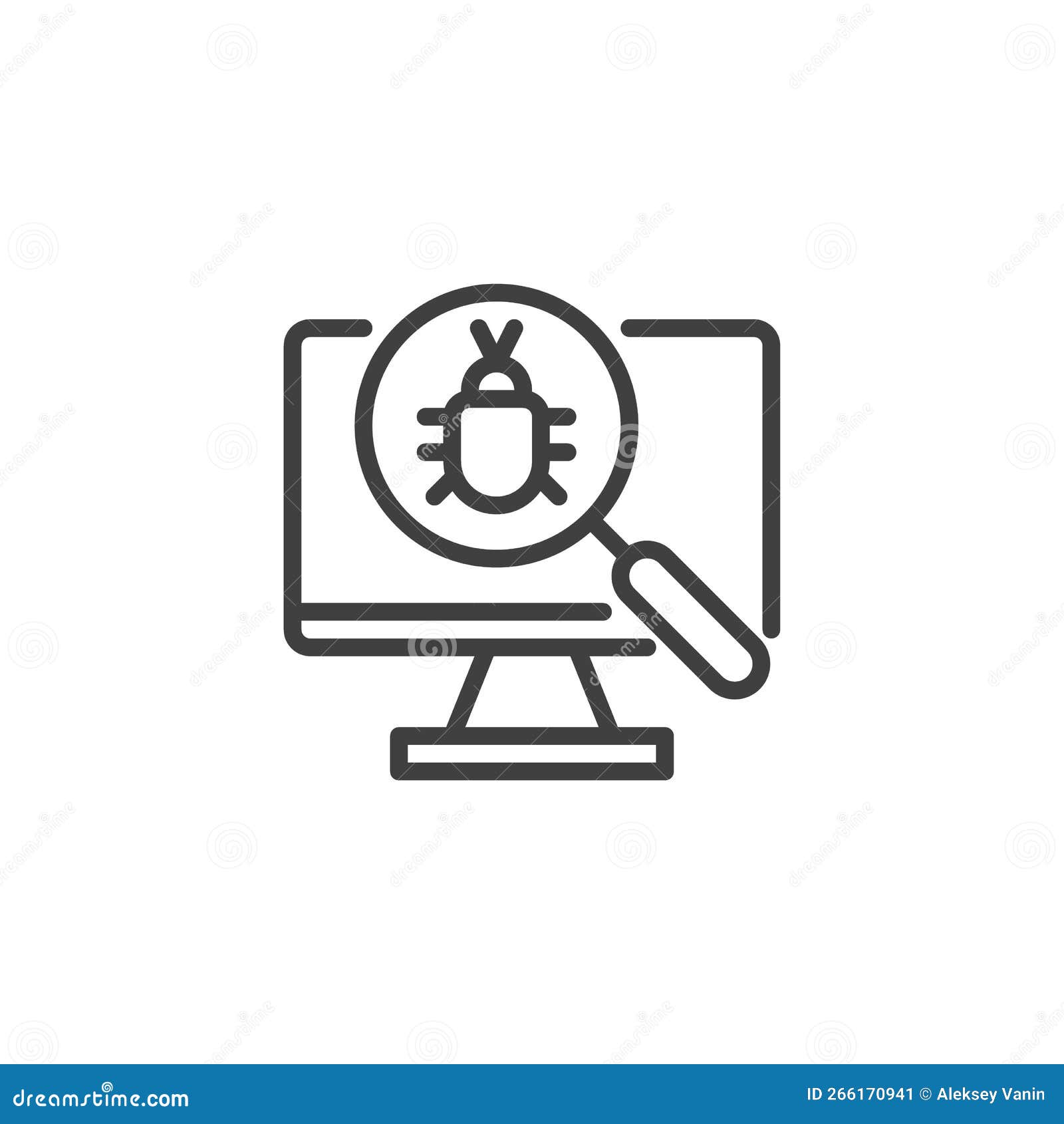Identification Line Icons. Biometric Sensor, Face Recognition And ...